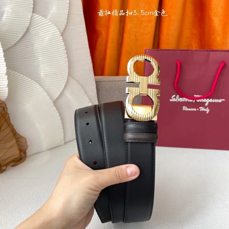 Brand-authenticated Ferragamo Belts
