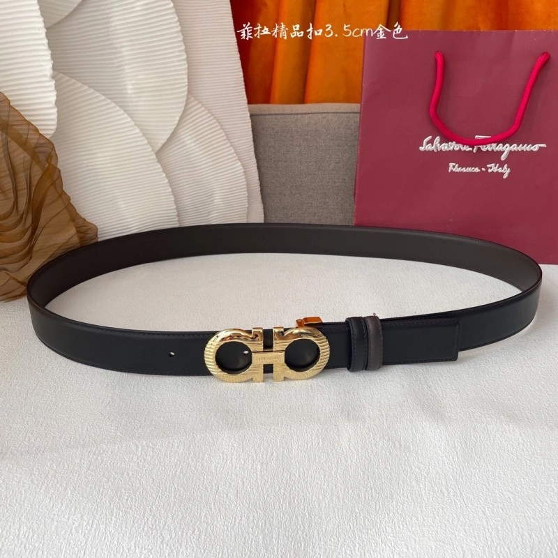 Brand-authenticated Ferragamo Belts