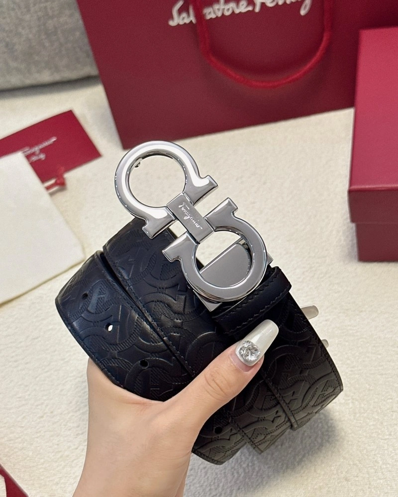 Brand-authenticated Ferragamo Belts