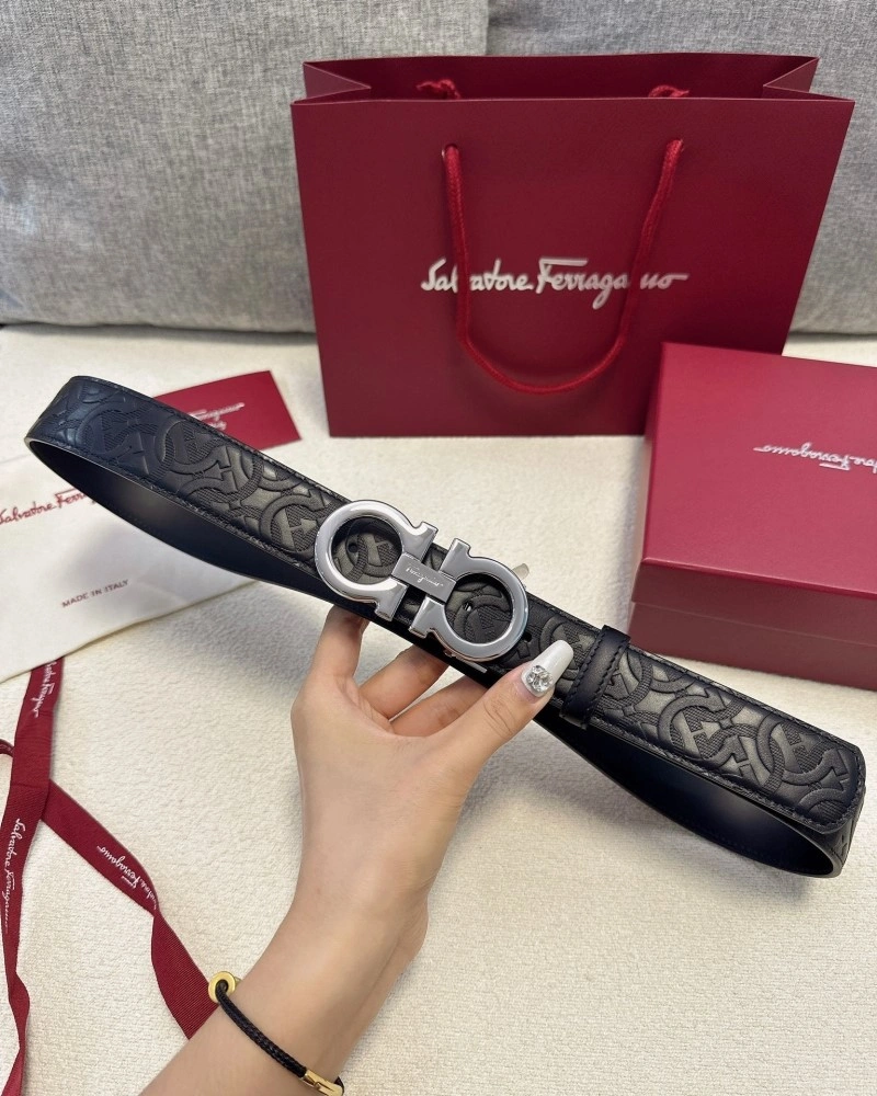 Brand-authenticated Ferragamo Belts