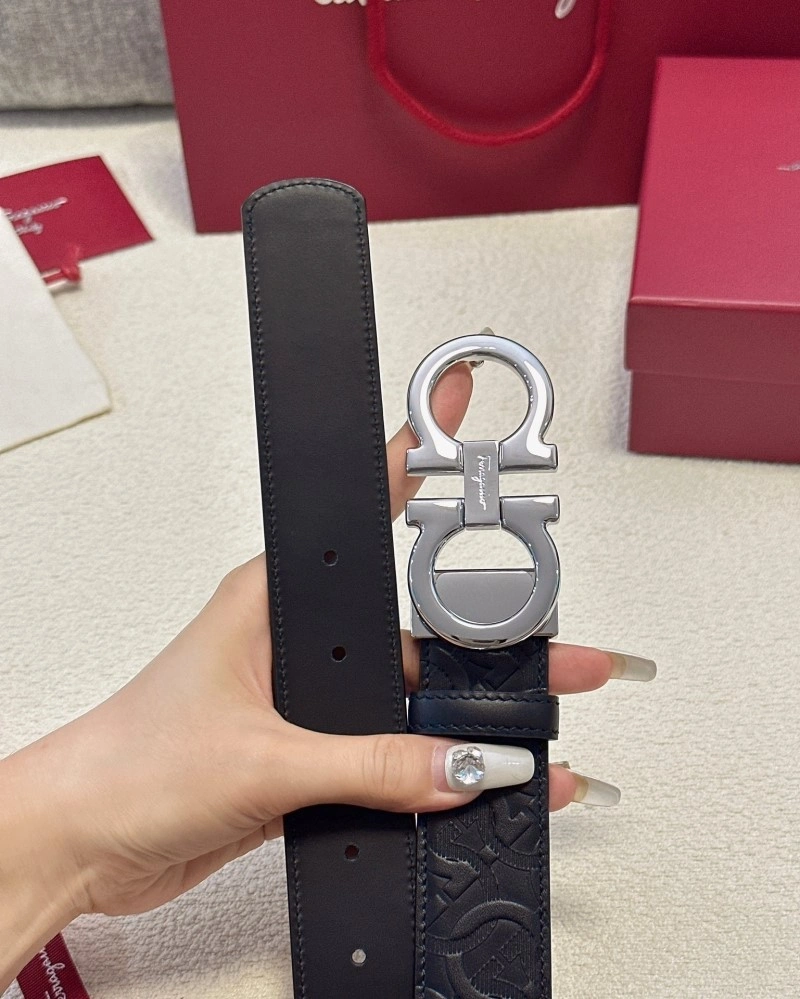 Brand-authenticated Ferragamo Belts