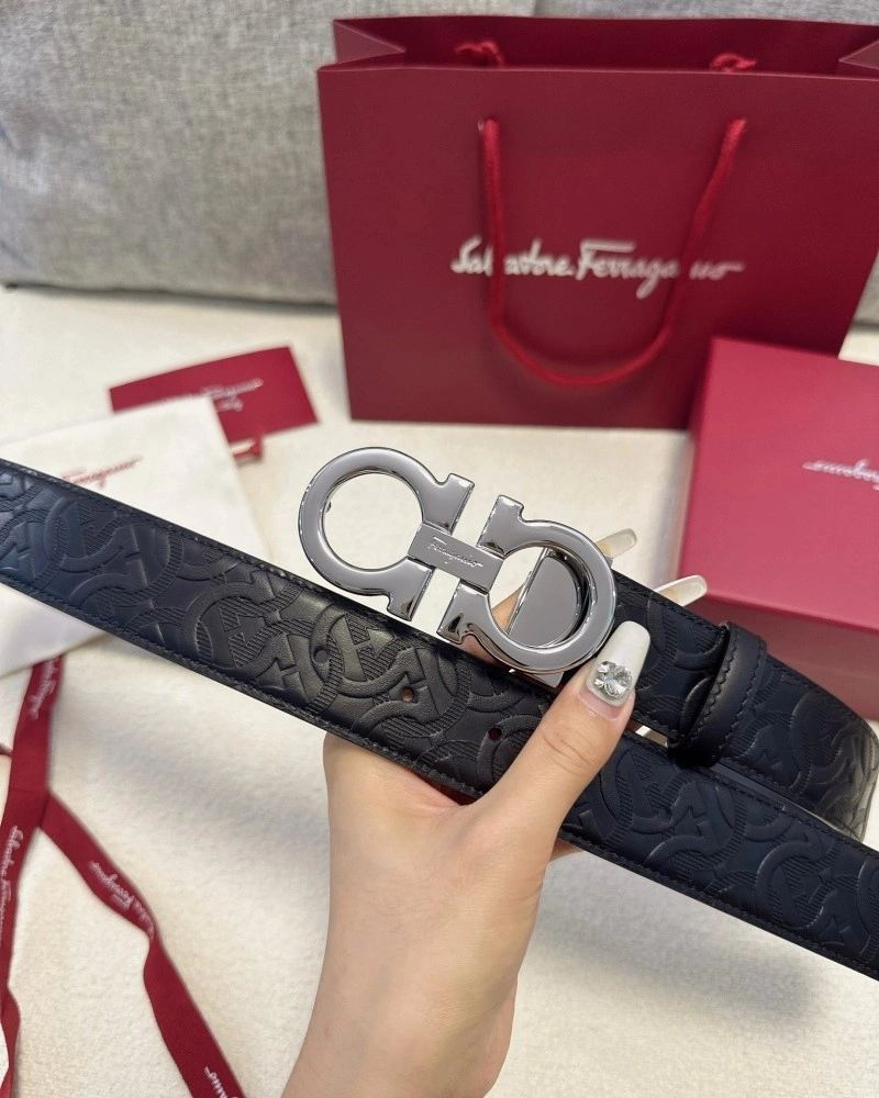 Brand-authenticated Ferragamo Belts