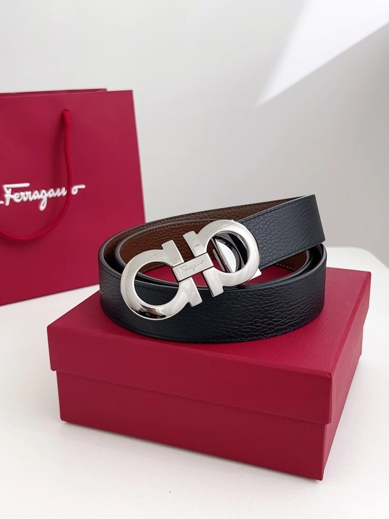 Brand-authenticated Ferragamo Belts
