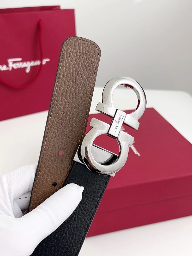 Brand-authenticated Ferragamo Belts