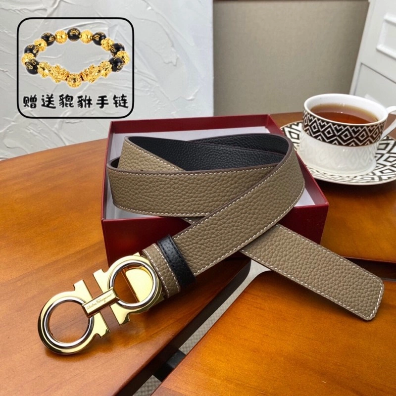 Brand-authenticated Ferragamo Belts
