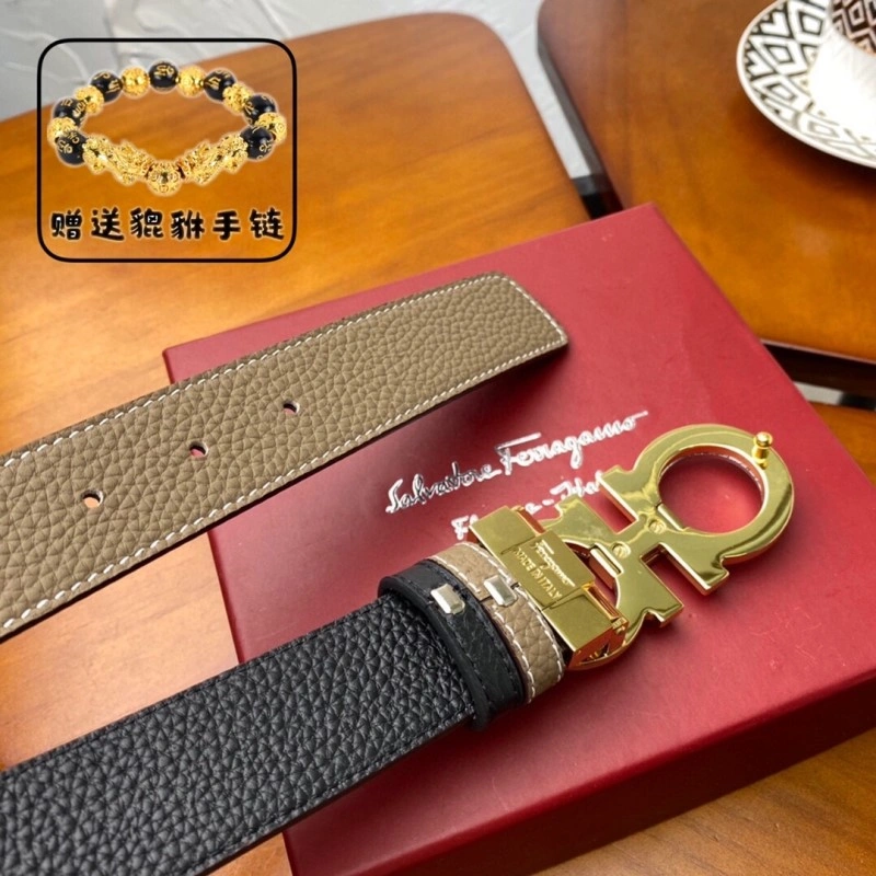 Brand-authenticated Ferragamo Belts