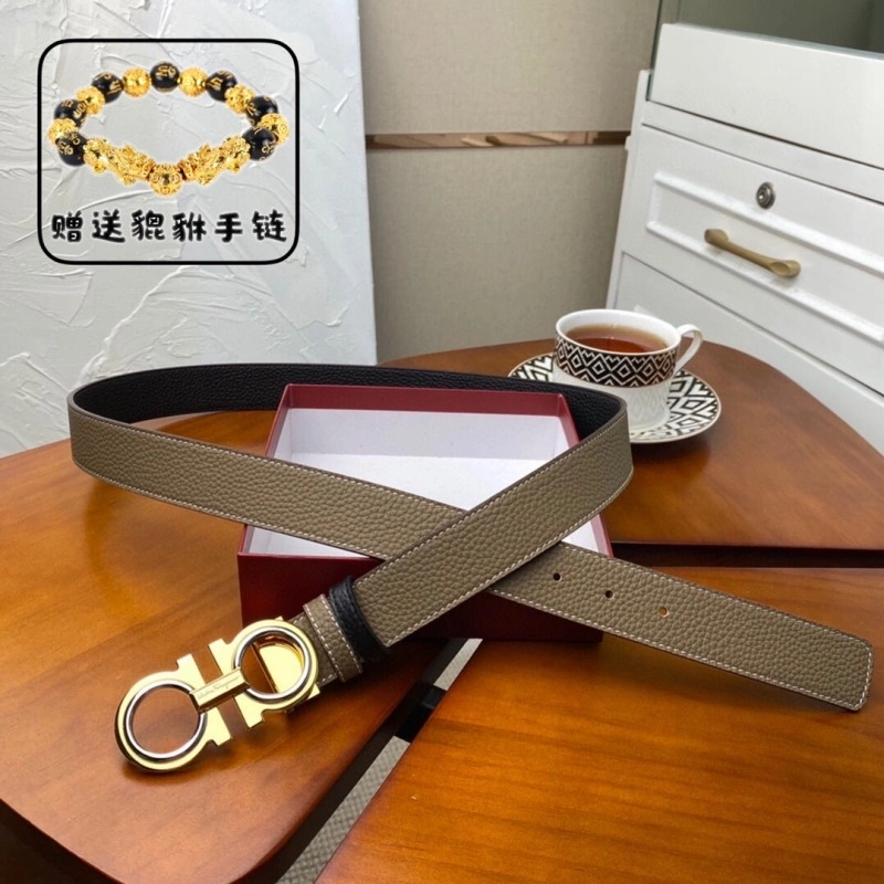 Brand-authenticated Ferragamo Belts