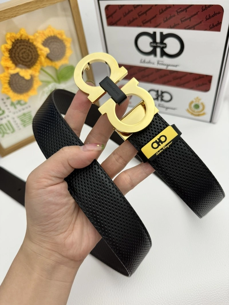 Brand-authenticated Ferragamo Belts