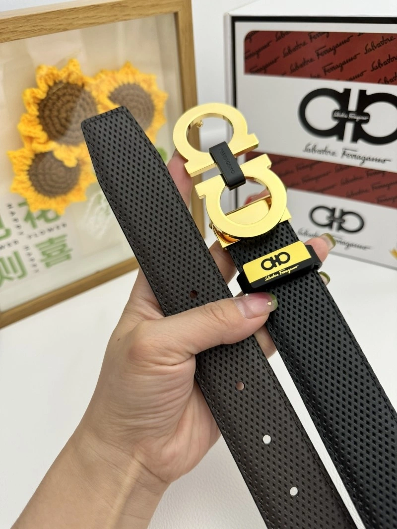Brand-authenticated Ferragamo Belts