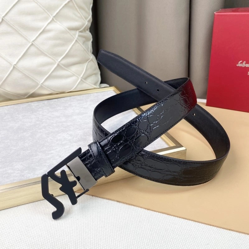 Brand-authenticated Ferragamo Belts