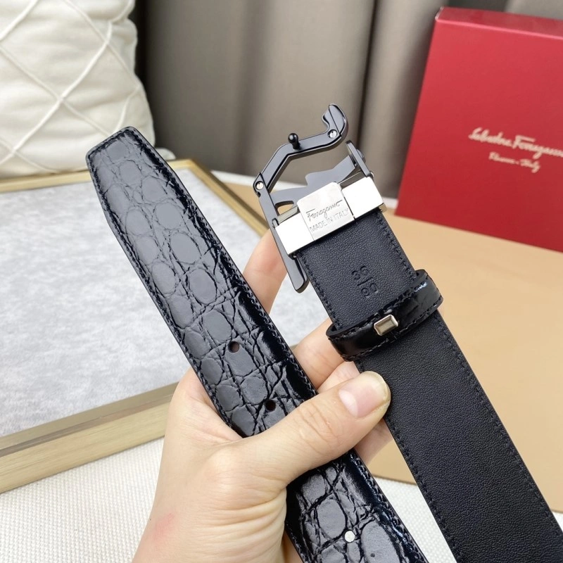 Brand-authenticated Ferragamo Belts