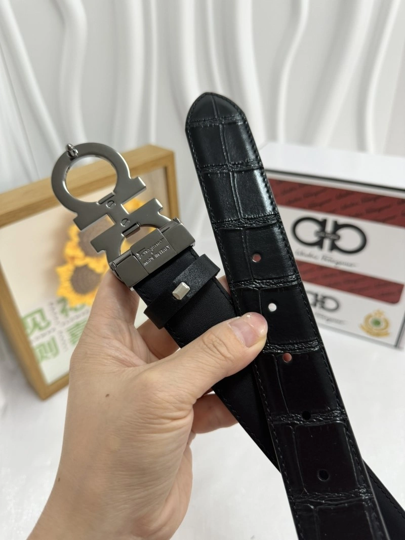 Brand-authenticated Ferragamo Belts