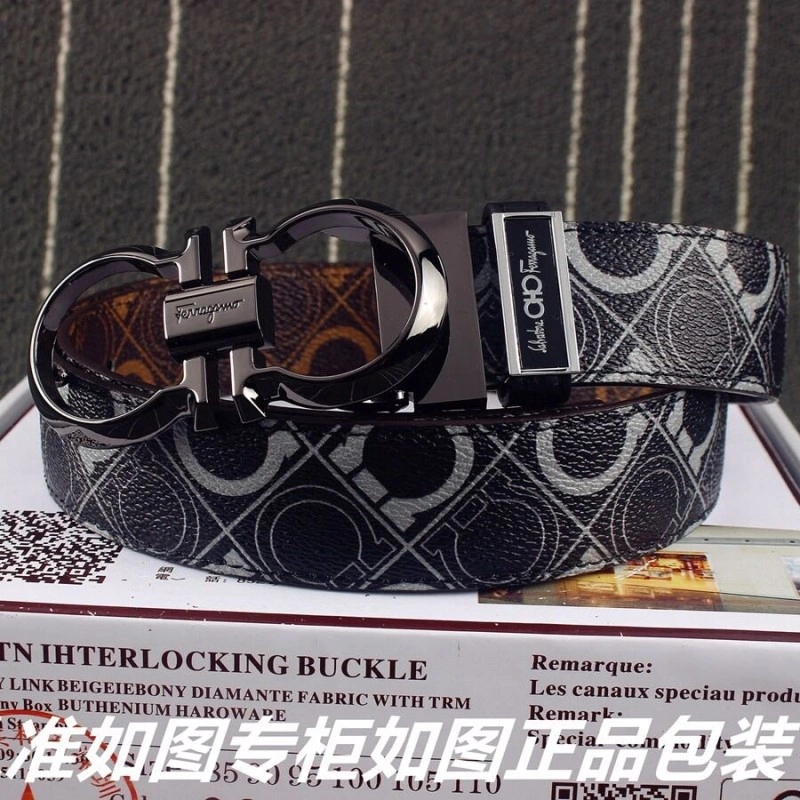 Brand-authenticated Ferragamo Belts