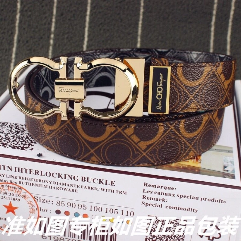 Brand-authenticated Ferragamo Belts
