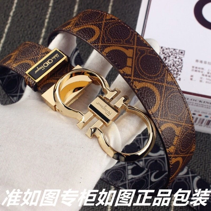 Brand-authenticated Ferragamo Belts