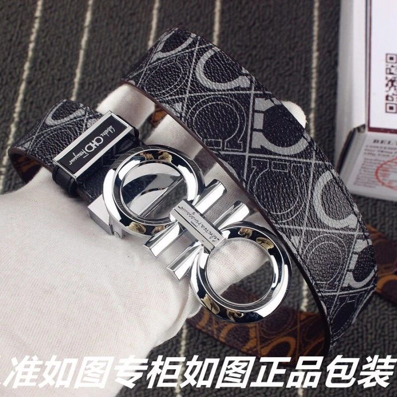Brand-authenticated Ferragamo Belts