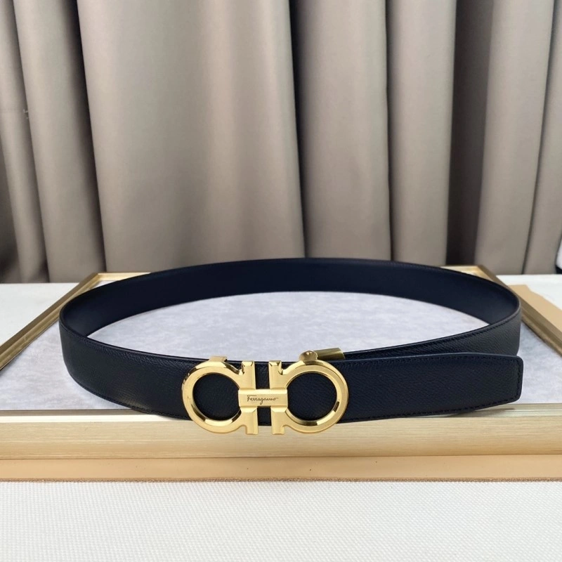 Brand-authenticated Ferragamo Belts