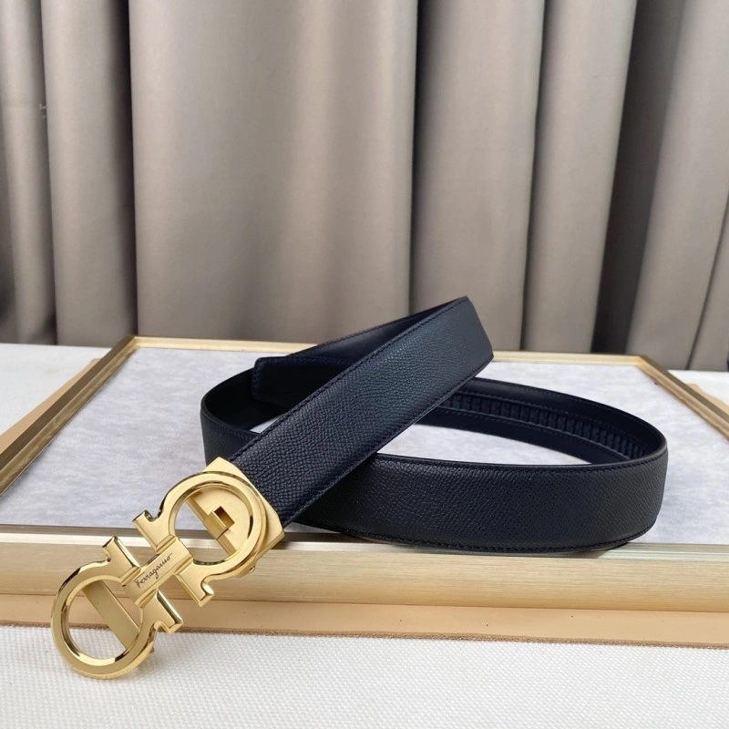 Brand-authenticated Ferragamo Belts