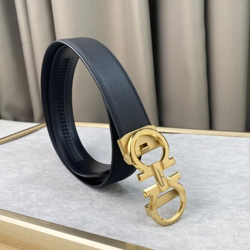 Brand-authenticated Ferragamo Belts