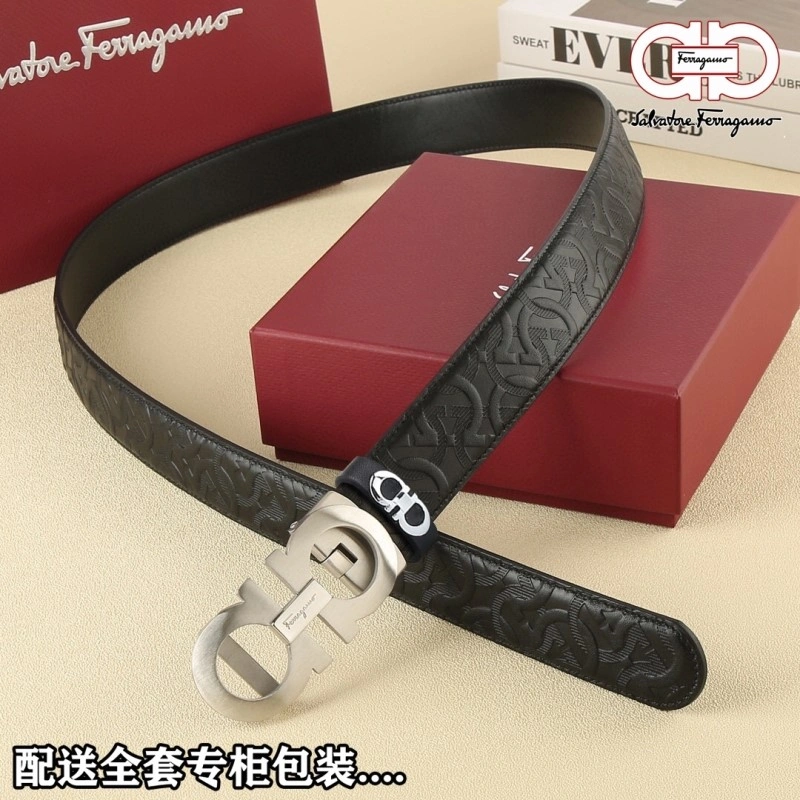 Brand-authenticated Ferragamo Belts