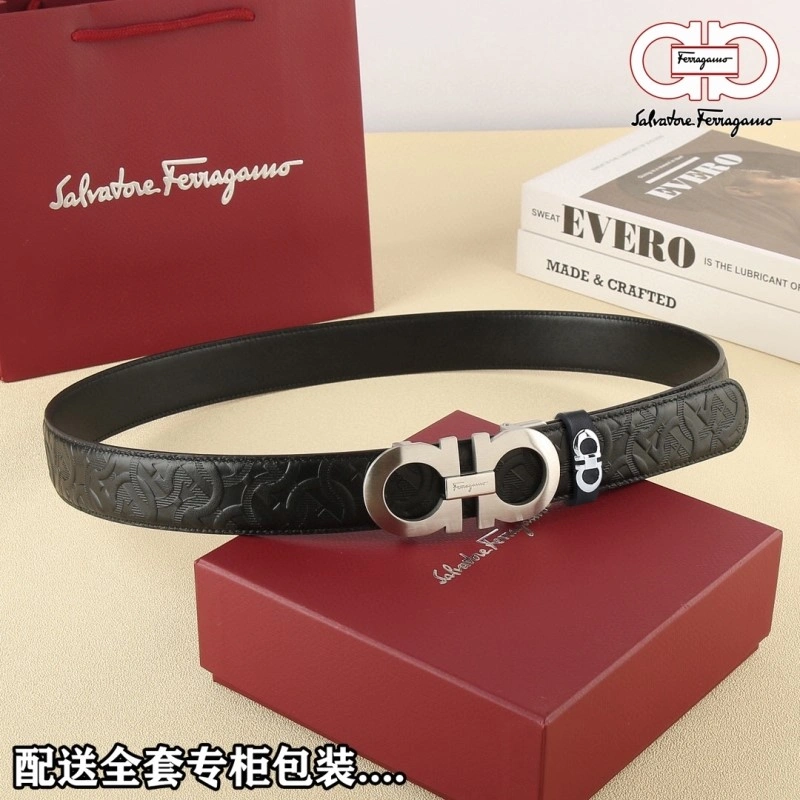 Brand-authenticated Ferragamo Belts