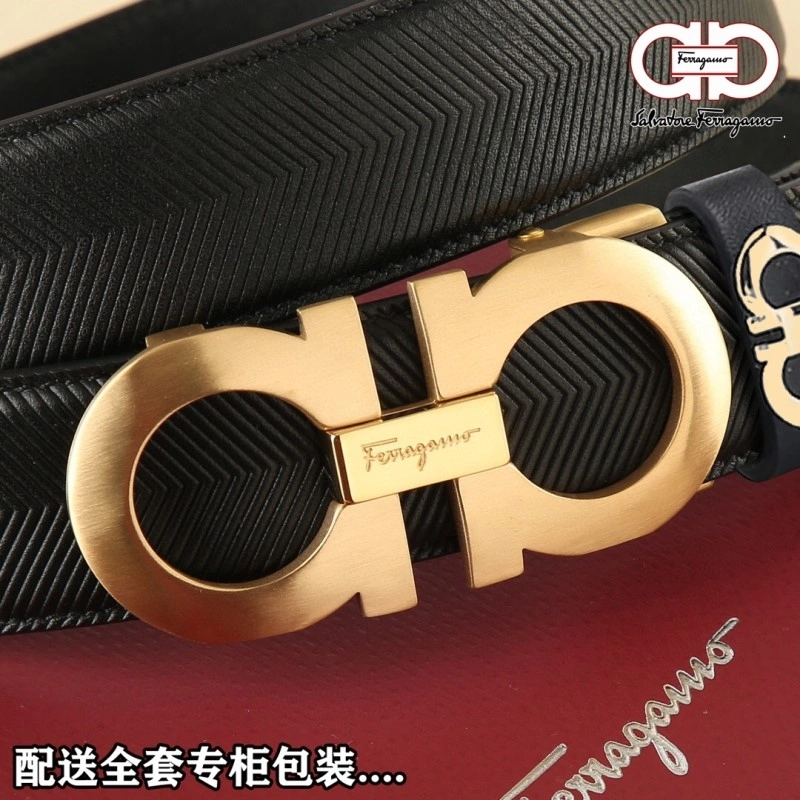 Brand-authenticated Ferragamo Belts
