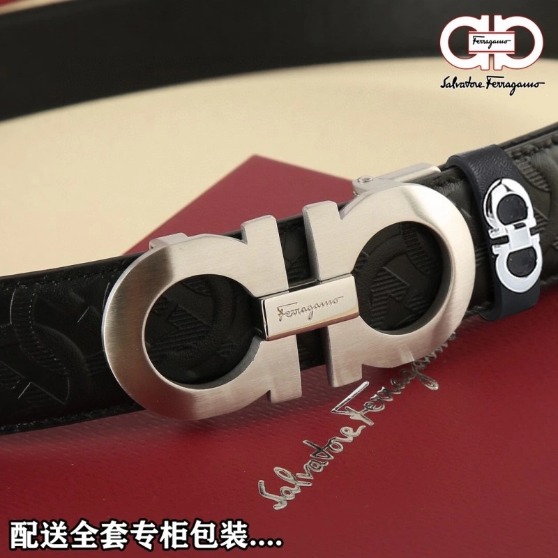 Brand-authenticated Ferragamo Belts