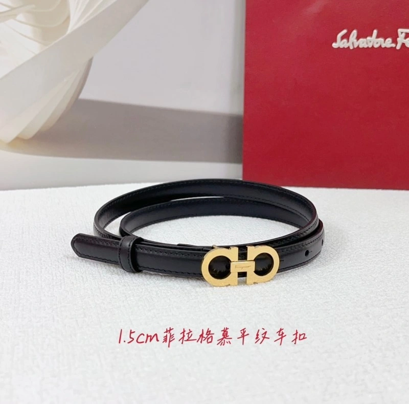 Brand-authenticated Ferragamo Belts
