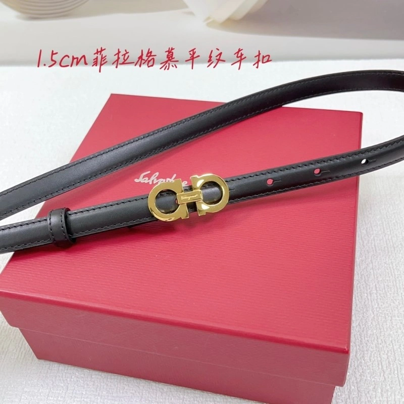 Brand-authenticated Ferragamo Belts