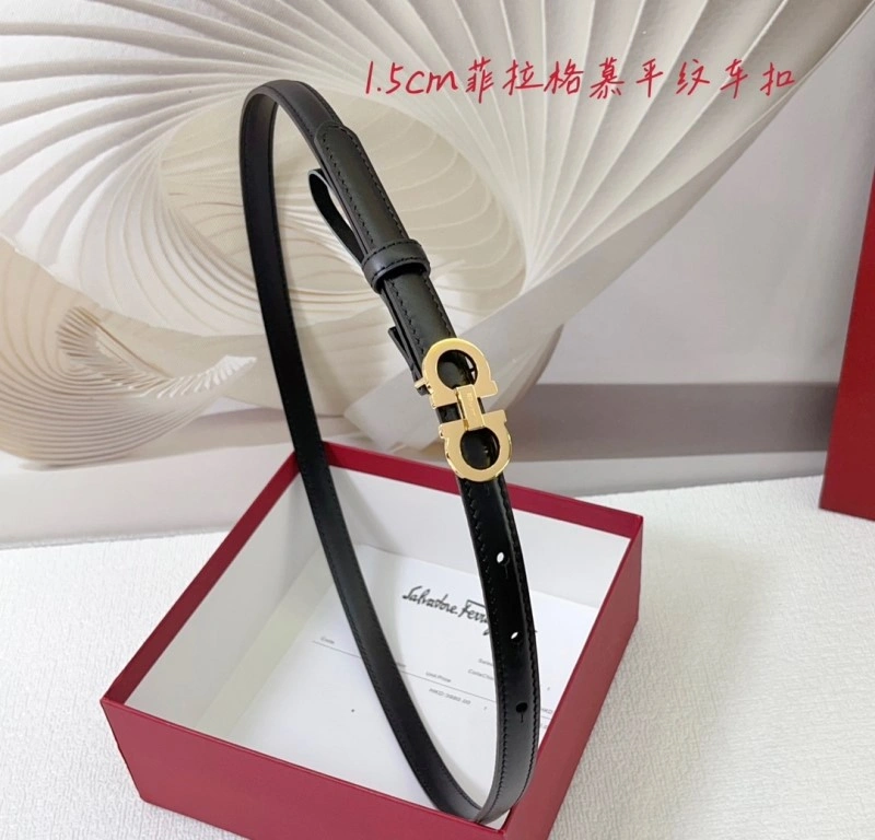 Brand-authenticated Ferragamo Belts