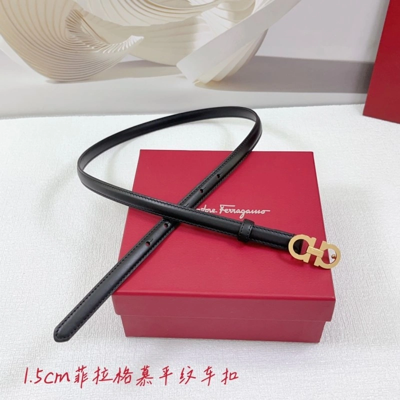 Brand-authenticated Ferragamo Belts