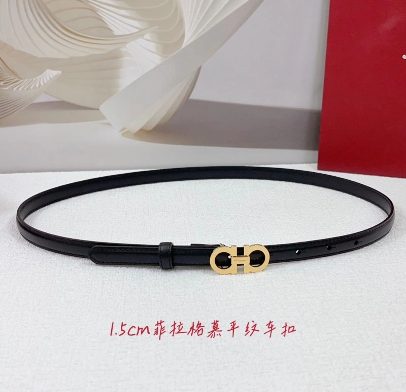 Brand-authenticated Ferragamo Belts