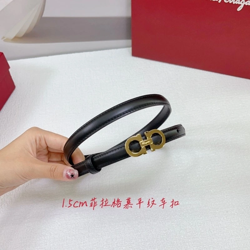 Brand-authenticated Ferragamo Belts