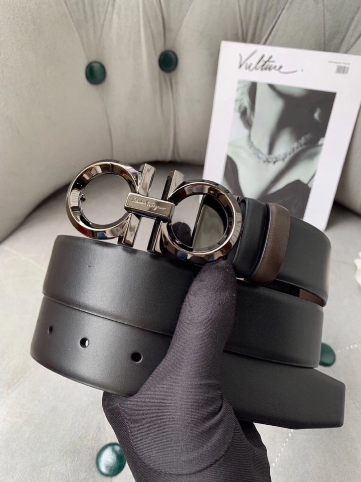 Brand-authenticated Ferragamo Belts