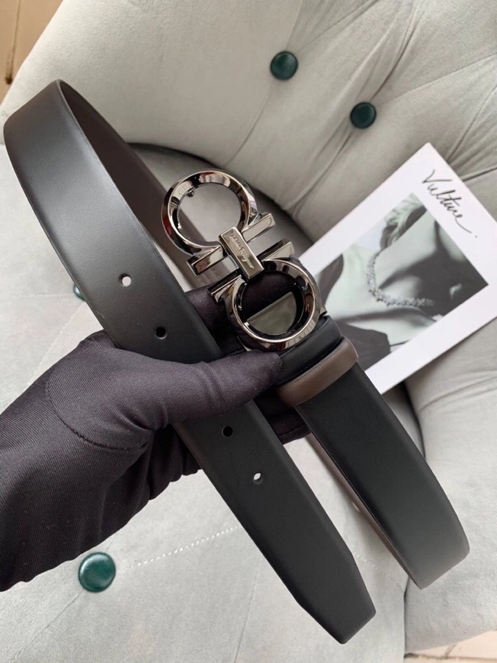 Brand-authenticated Ferragamo Belts