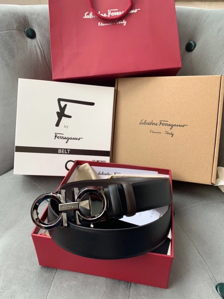 Brand-authenticated Ferragamo Belts
