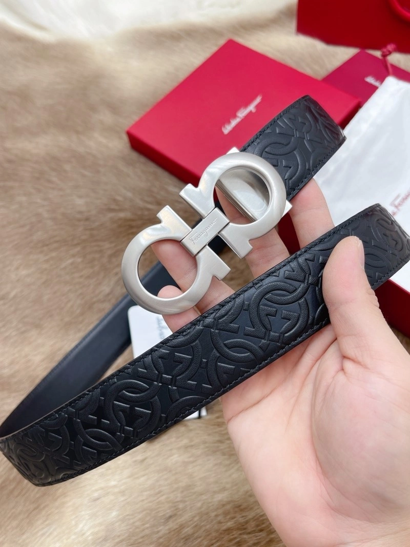 Brand-authenticated Ferragamo Belts