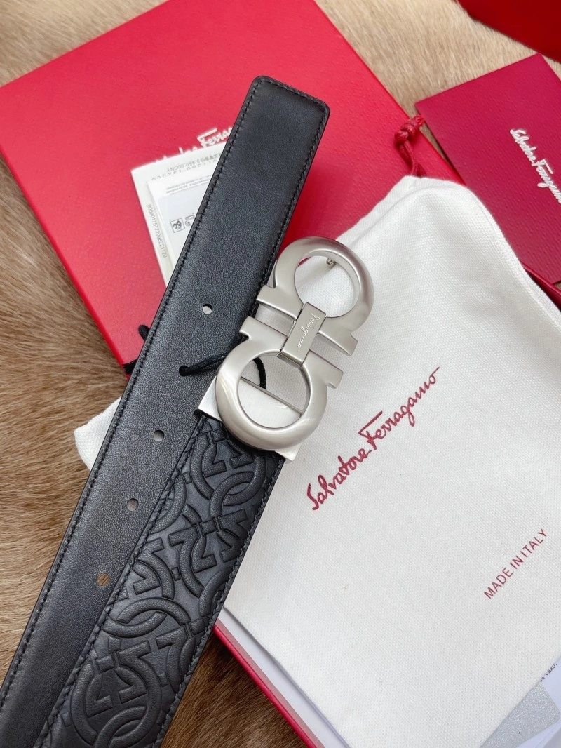 Brand-authenticated Ferragamo Belts