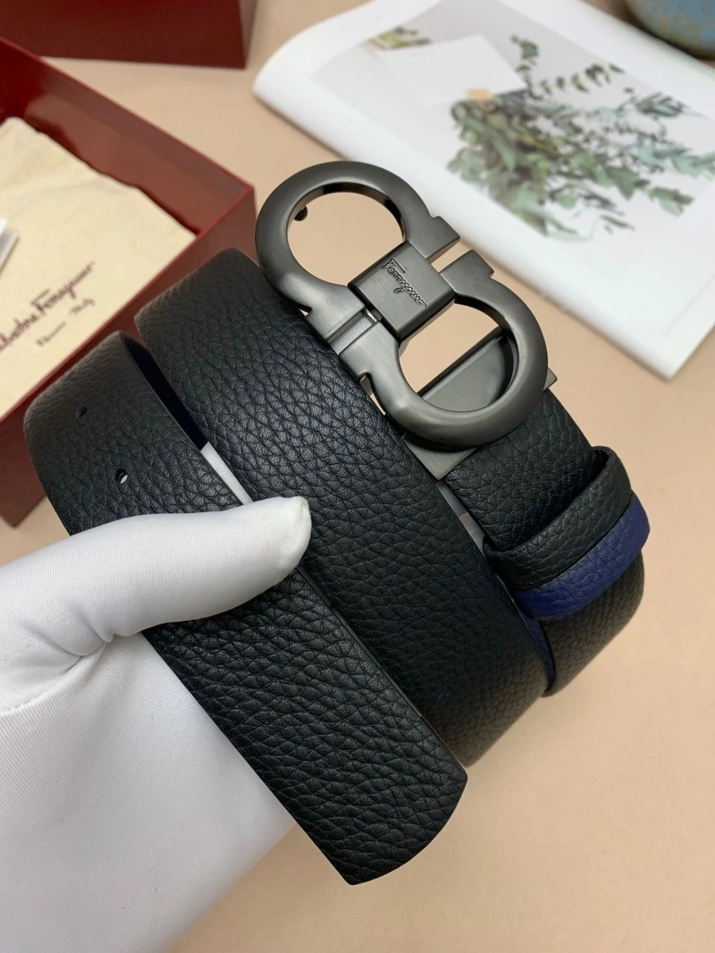 Brand-authenticated Ferragamo Belts