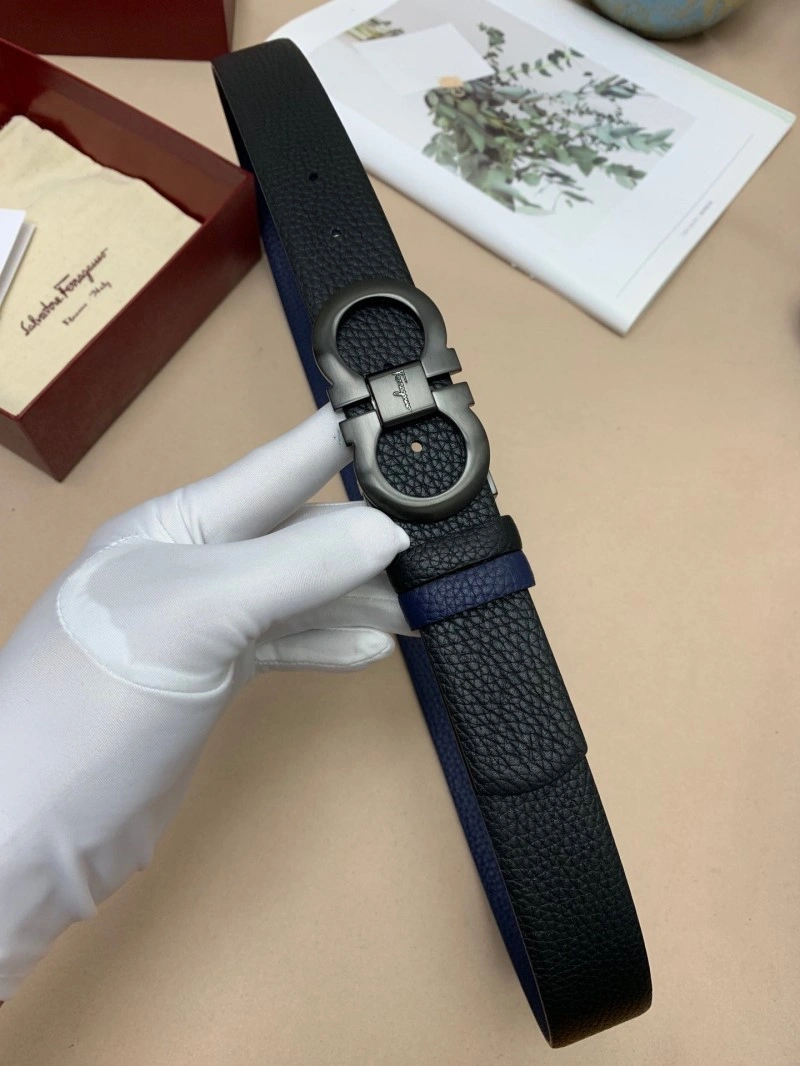 Brand-authenticated Ferragamo Belts