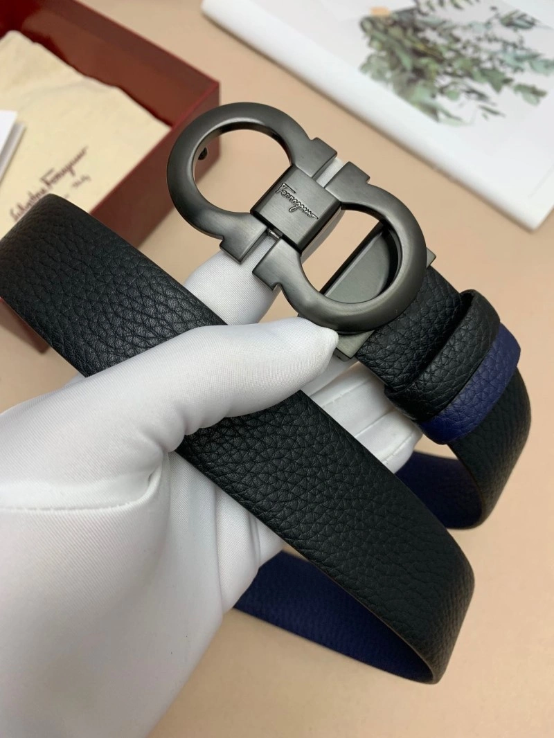 Brand-authenticated Ferragamo Belts