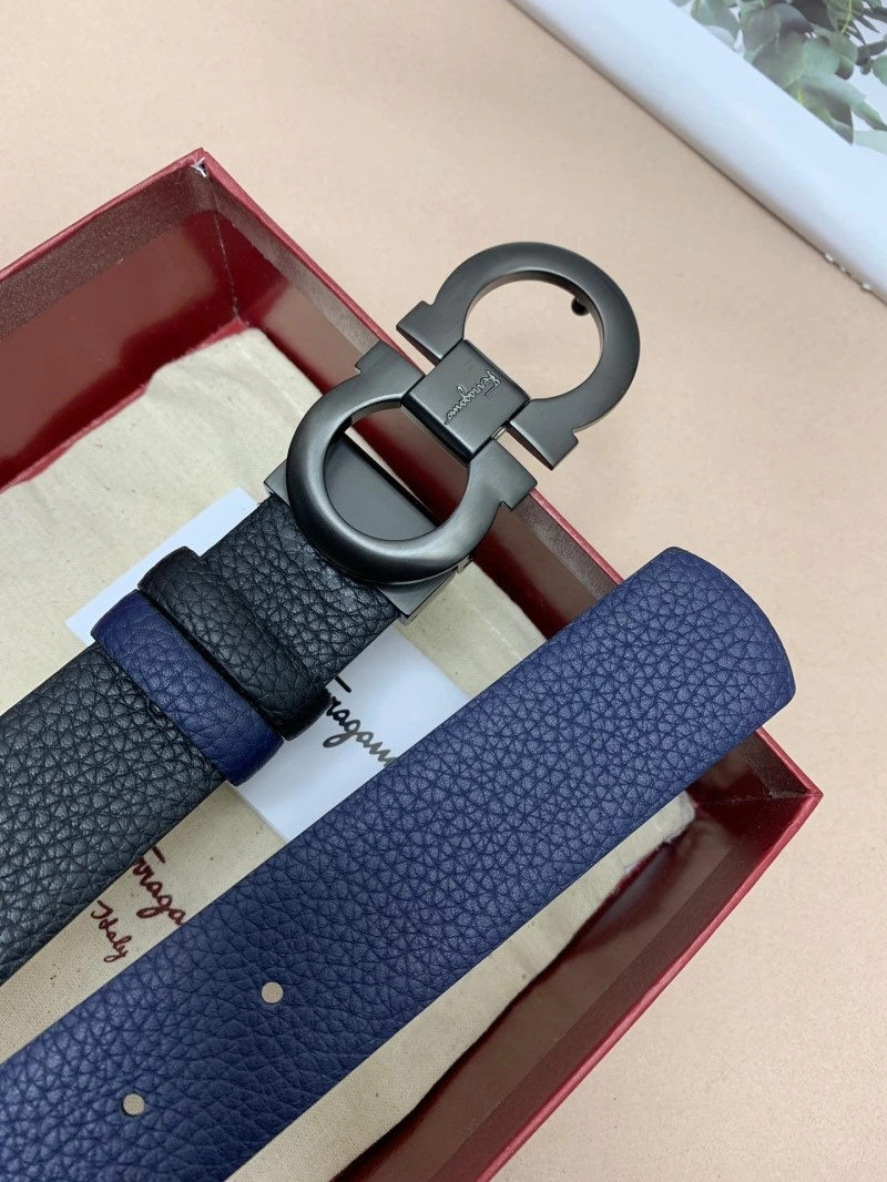 Brand-authenticated Ferragamo Belts