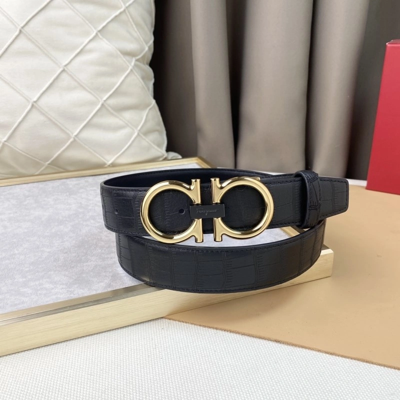 Brand-authenticated Ferragamo Belts