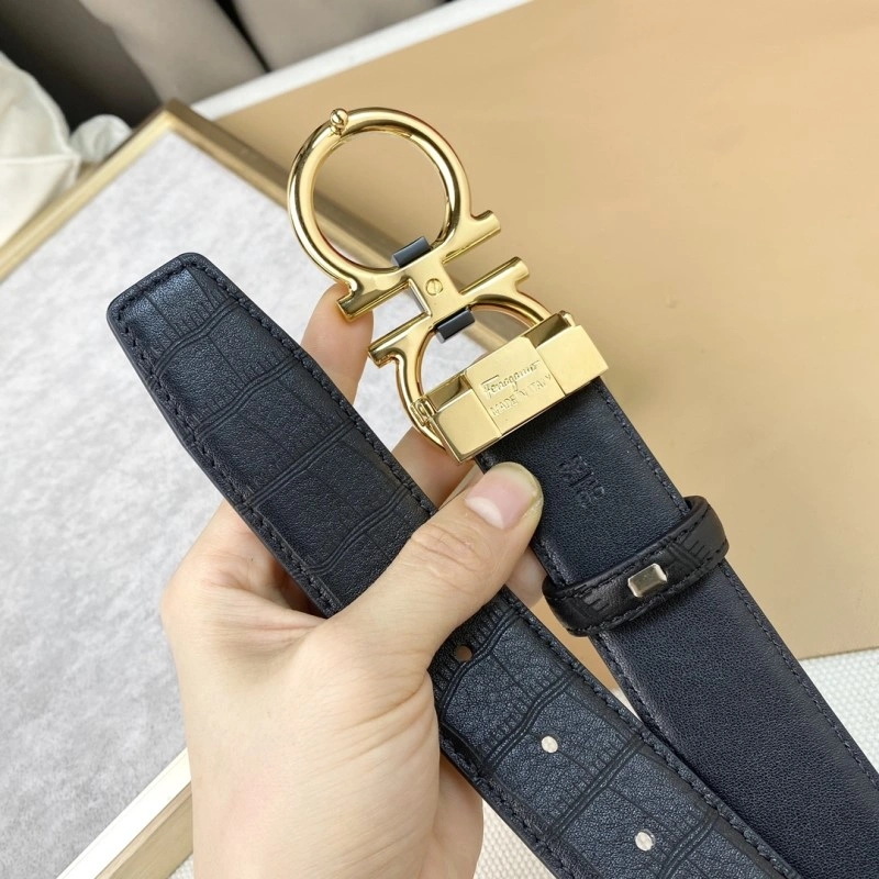 Brand-authenticated Ferragamo Belts