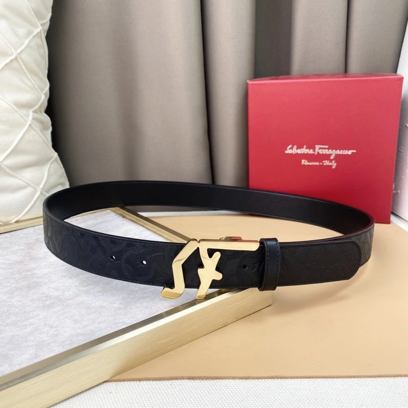 Brand-authenticated Ferragamo Belts
