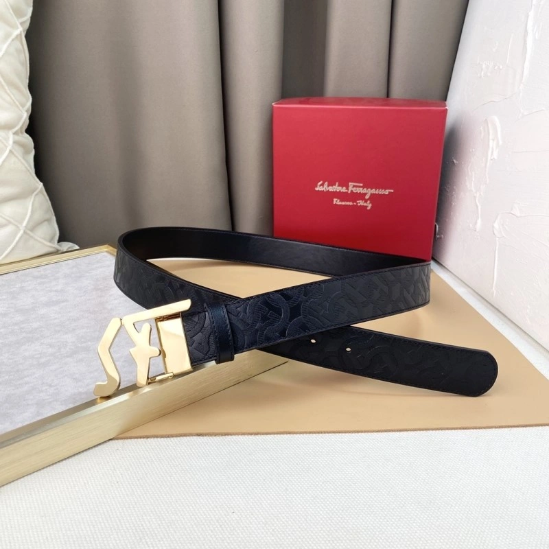 Brand-authenticated Ferragamo Belts