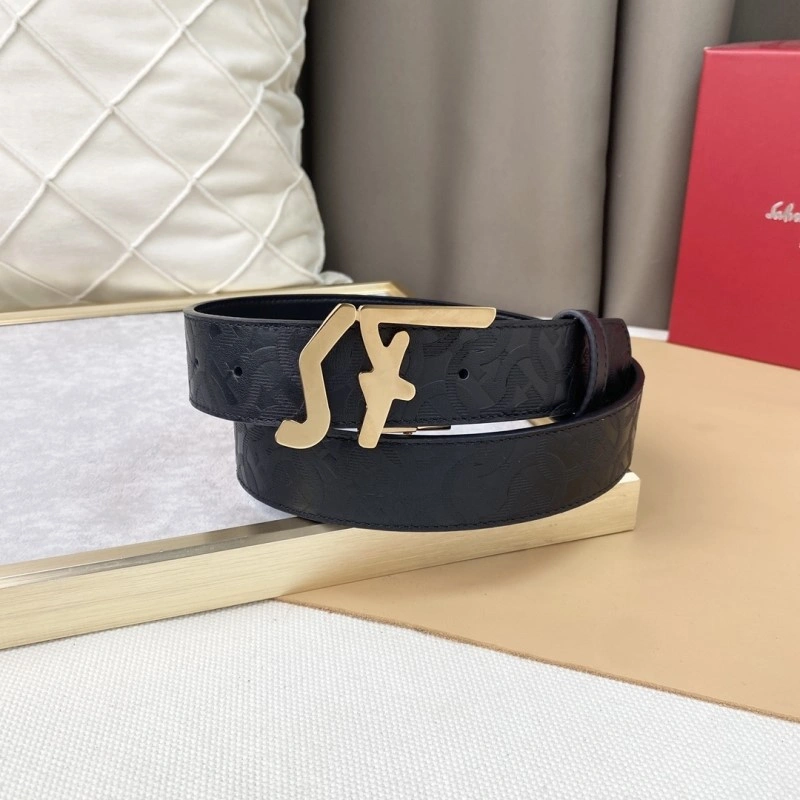 Brand-authenticated Ferragamo Belts