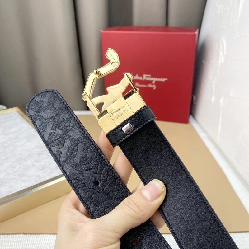 Brand-authenticated Ferragamo Belts