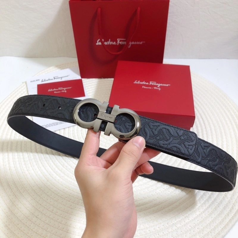 Brand-authenticated Ferragamo Belts