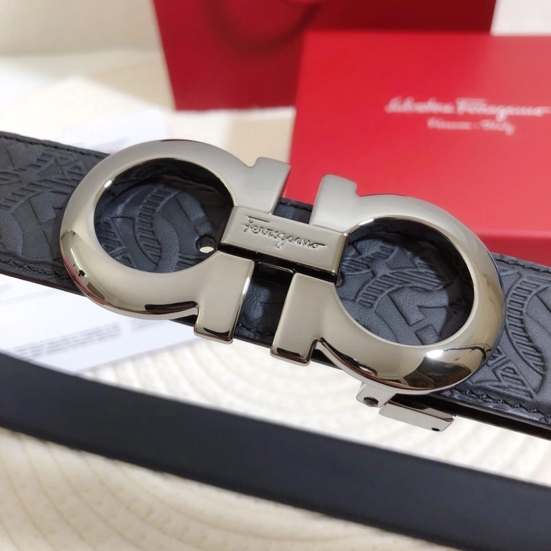 Brand-authenticated Ferragamo Belts